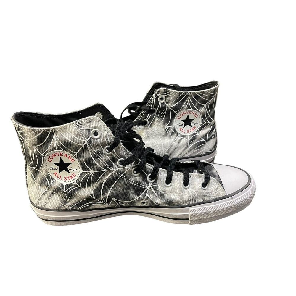 Converse Chuck Taylor Pro High Top Spider Black Men S… - Gem